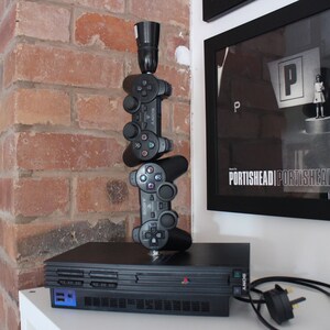 Playstation Two Black PS2 Retro Gaming Desk Lamp Geek Chic Gift - Etsy