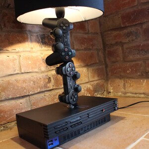 Playstation Two Black PS2 Retro Gaming Desk Lamp Geek Chic Gift - Etsy