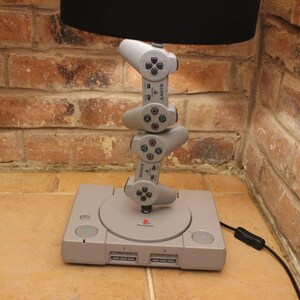 Playstation One Lamp PS1 Retro Gamer Desk Lamp - Etsy