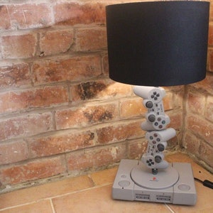 Playstation 1 PS1 Retro Gamer Desk Lamp- Perfect Gift for Gamer Who Has ...