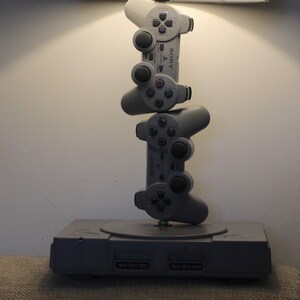 Playstation 1 PS1 Retro Gamer Desk Lamp- Perfect Gift for Gamer Who Has ...