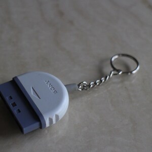 Playstation One Retro Gamer Keyring Great Valentines Gift - Etsy