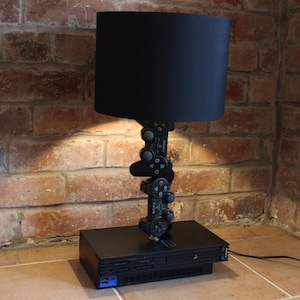 Playstation Two Black PS2 Retro Gaming Desk Lamp Geek Chic Gift - Etsy