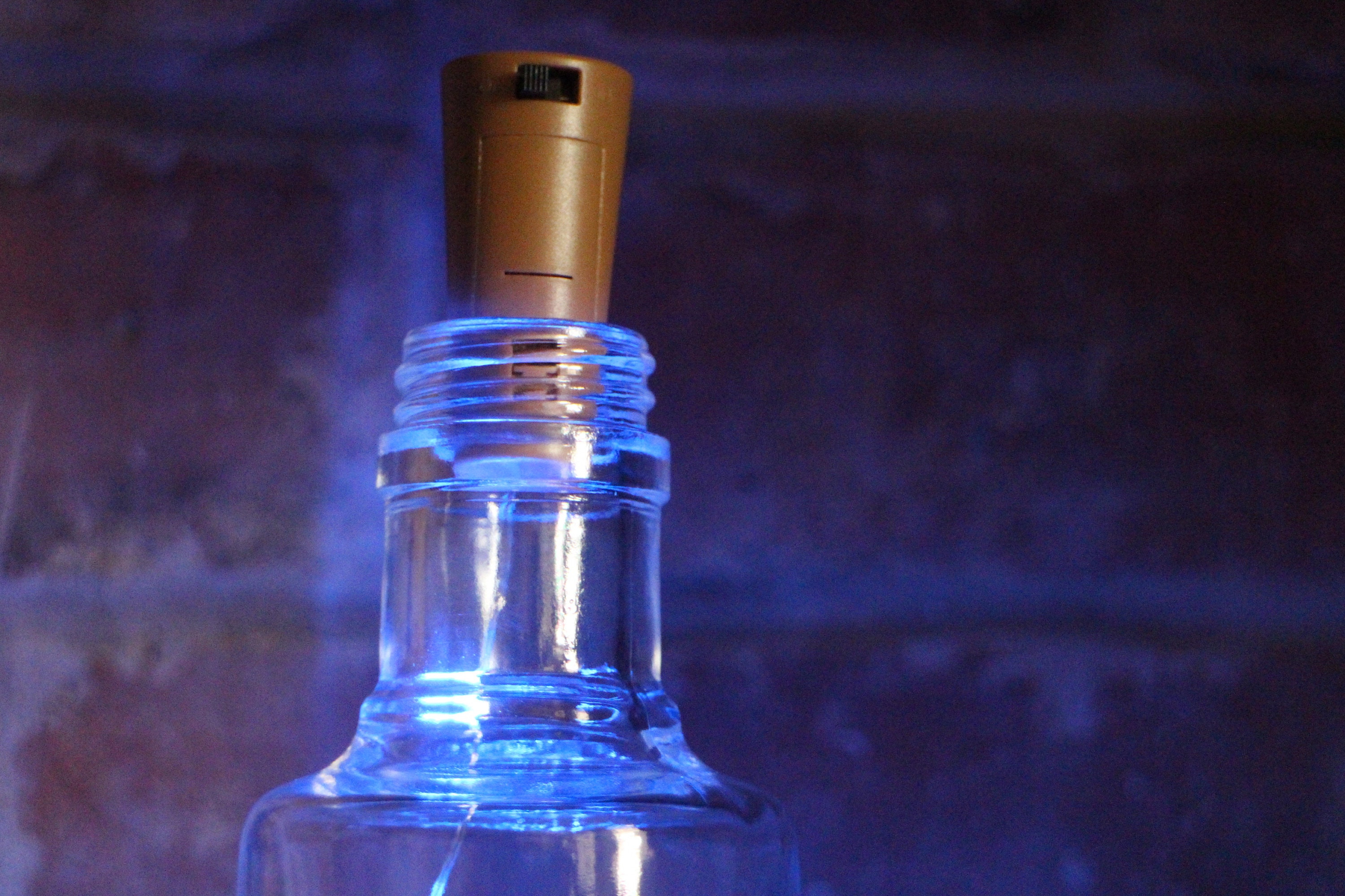 Ciroc Vodka Blue Bottle Lamp 20 LED Lights - Etsy