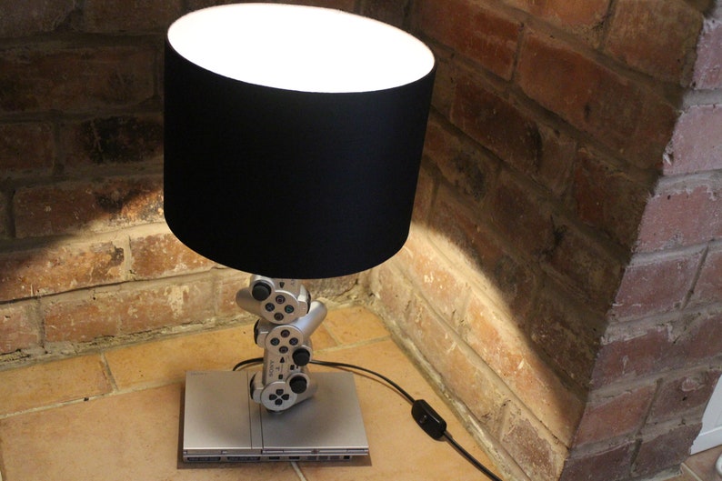 Playstation Two Slim Silver PS2 Retro Gaming Desk Lamp - Etsy