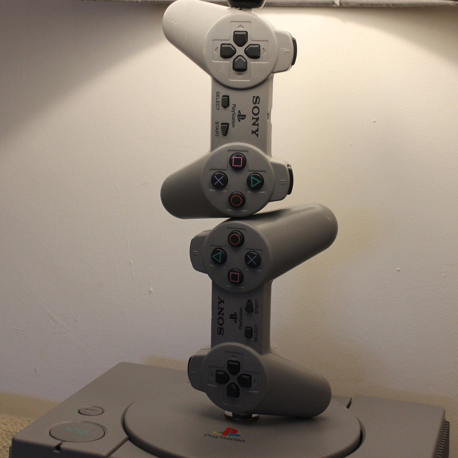 Playstation One Lamp PS1 Retro Gamer Desk Lamp | Etsy