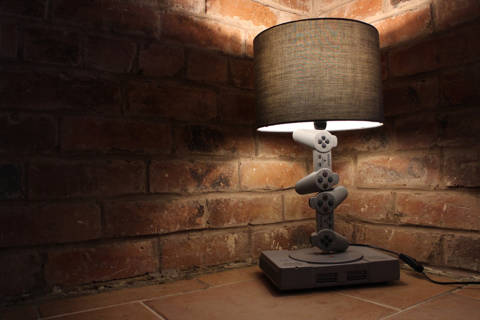 Playstation One Lamp PS1 Retro Gamer Desk Lamp | Etsy