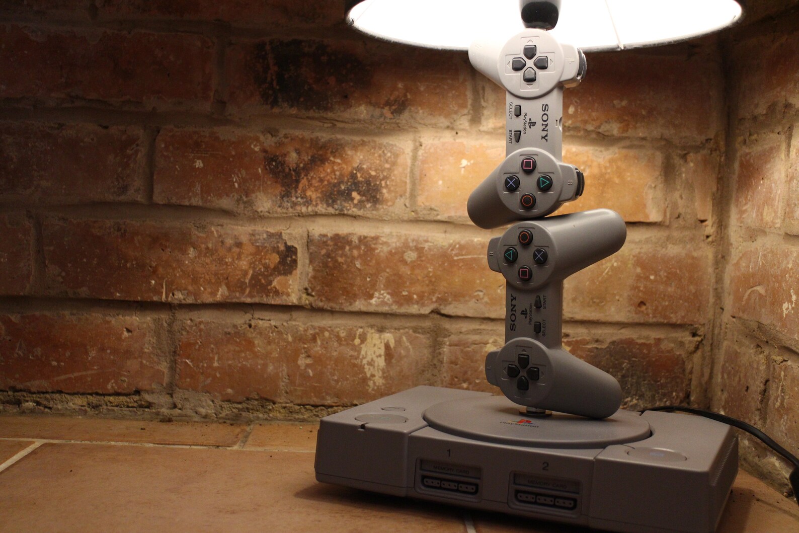Playstation One Lamp PS1 Retro Gamer Desk Lamp | Etsy