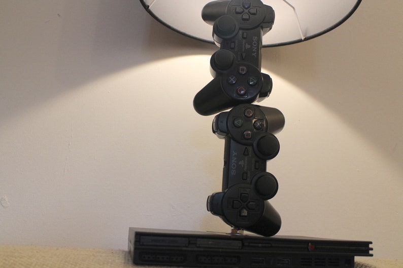 Playstation Two Slim PS2 Retro Gaming Desk Lamp Ultimate Nerd Room ...
