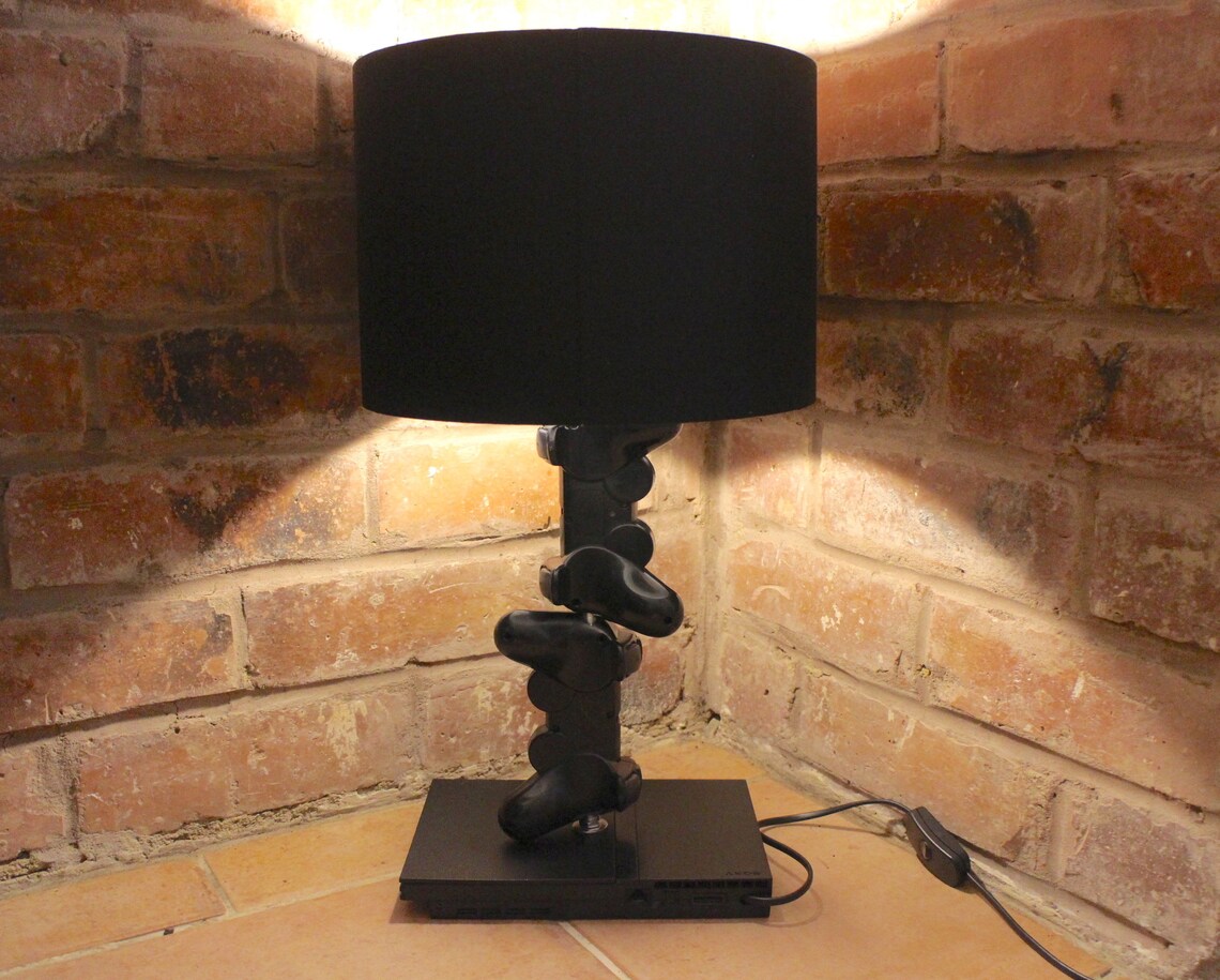 Playstation Two Slim PS2 Retro Gaming Desk Lamp Ultimate Nerd - Etsy