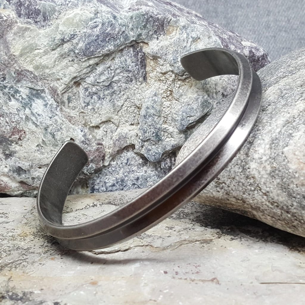 Mens Bracelet. Gift for Him. Mens Bangle. Man Silver Bracelet. | Etsy