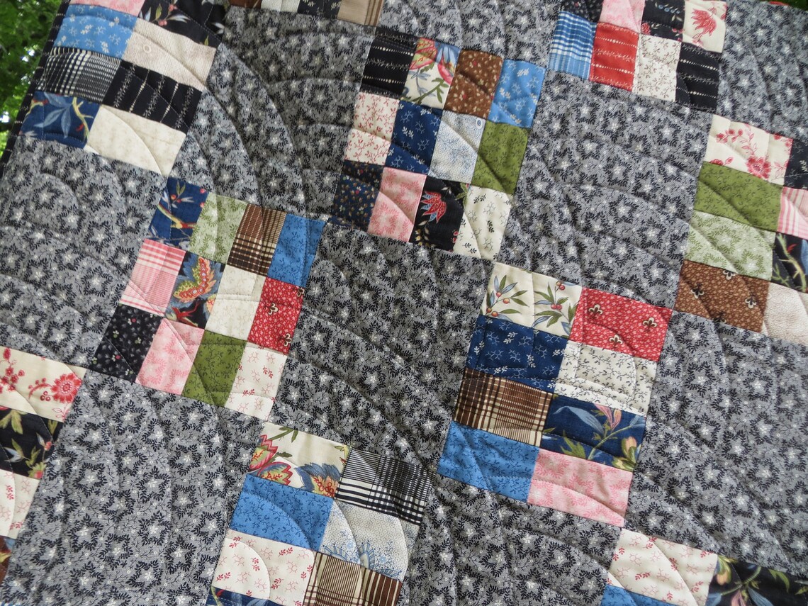 Making Do Reproduction Lap Quilt - Etsy