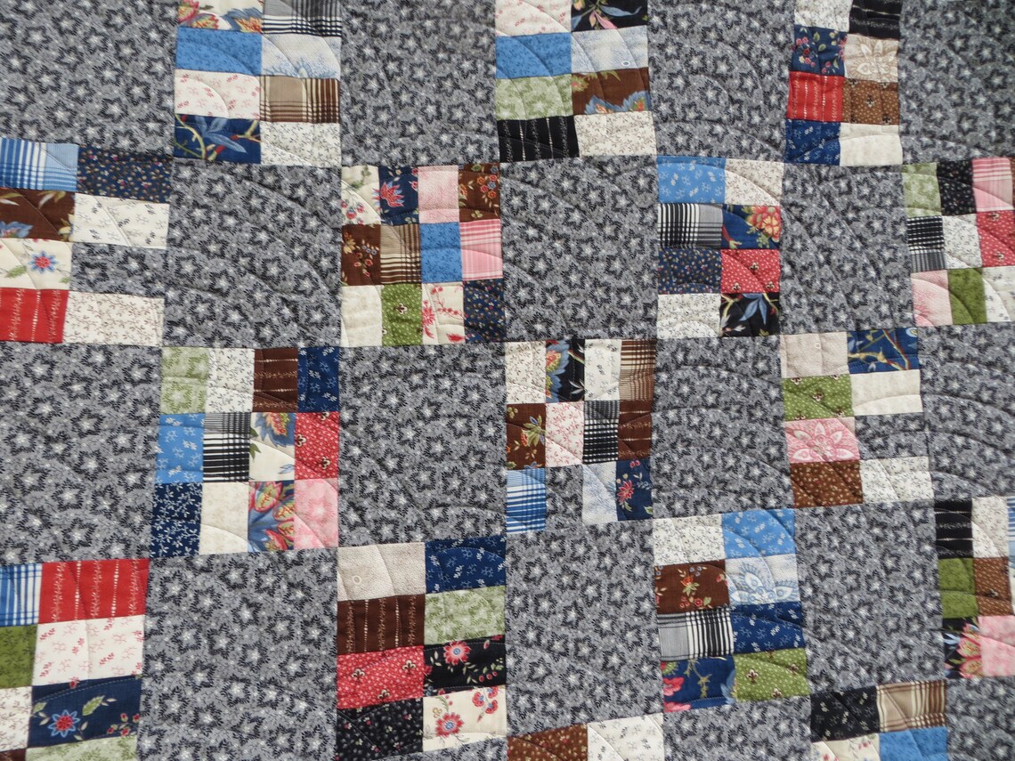 Making Do Reproduction Lap Quilt - Etsy