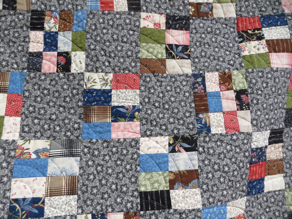 Making Do Reproduction Lap Quilt - Etsy