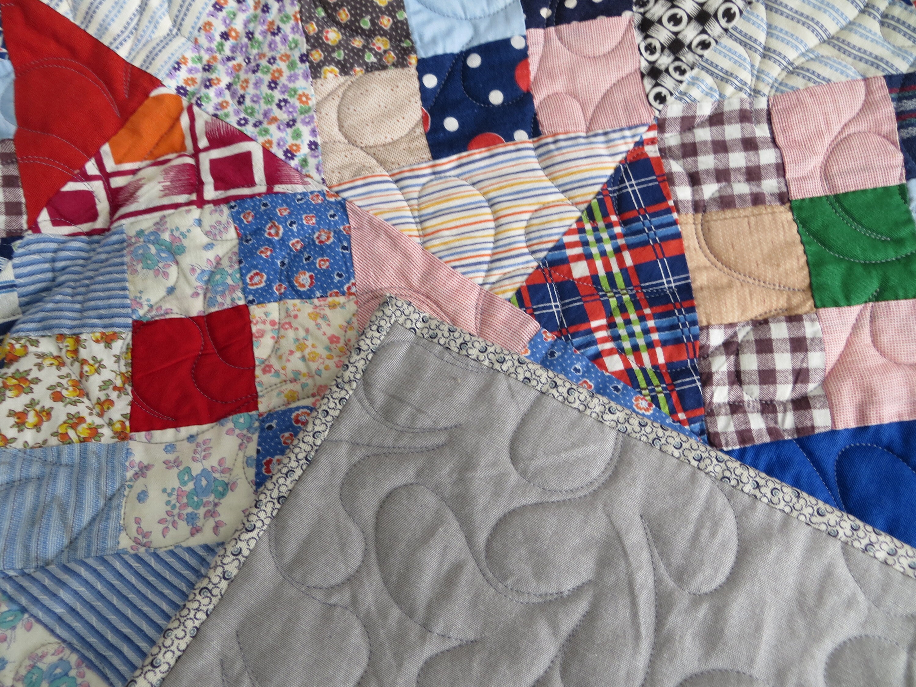 Vintage Very Colorful 9-patch Variation Quilt Top Finished - Etsy