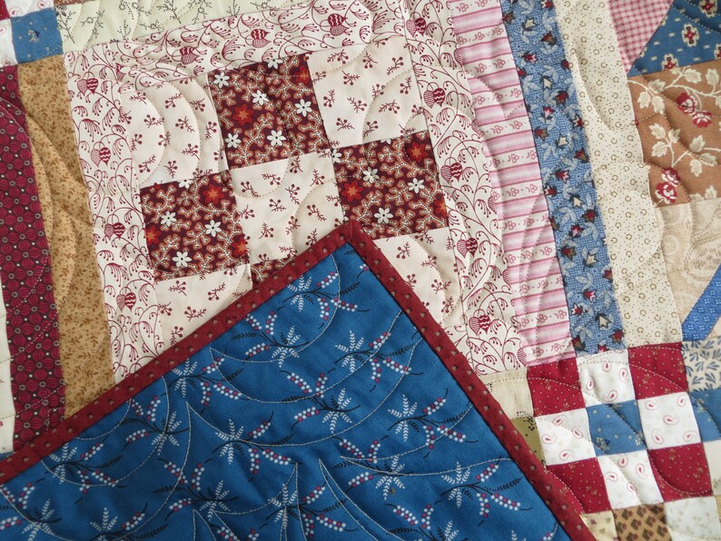 Civil War Sampler Reproduction Historical Quilt - Etsy