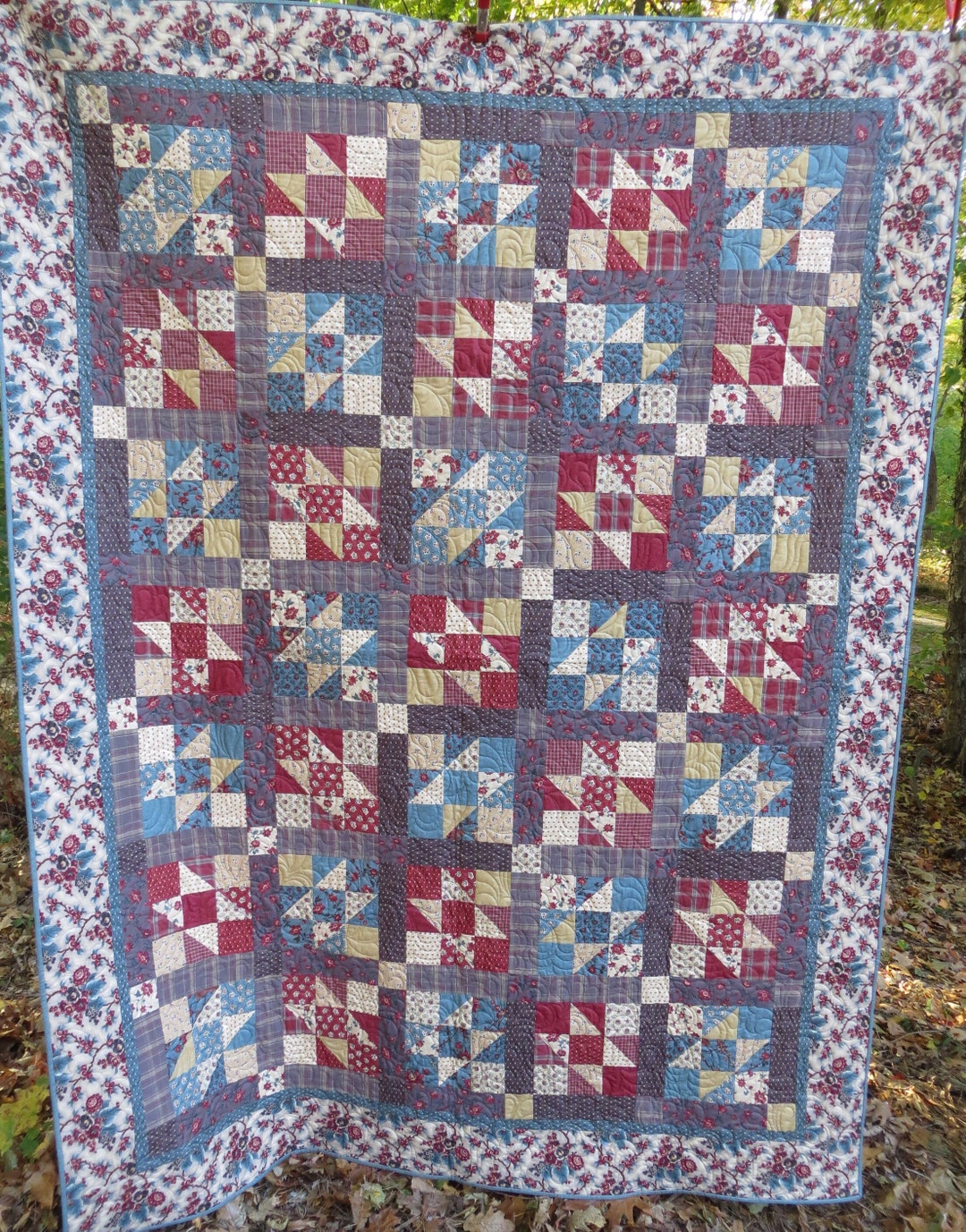 Seneca Falls Historical Quilt Inspired From Prints of the 1840s and ...