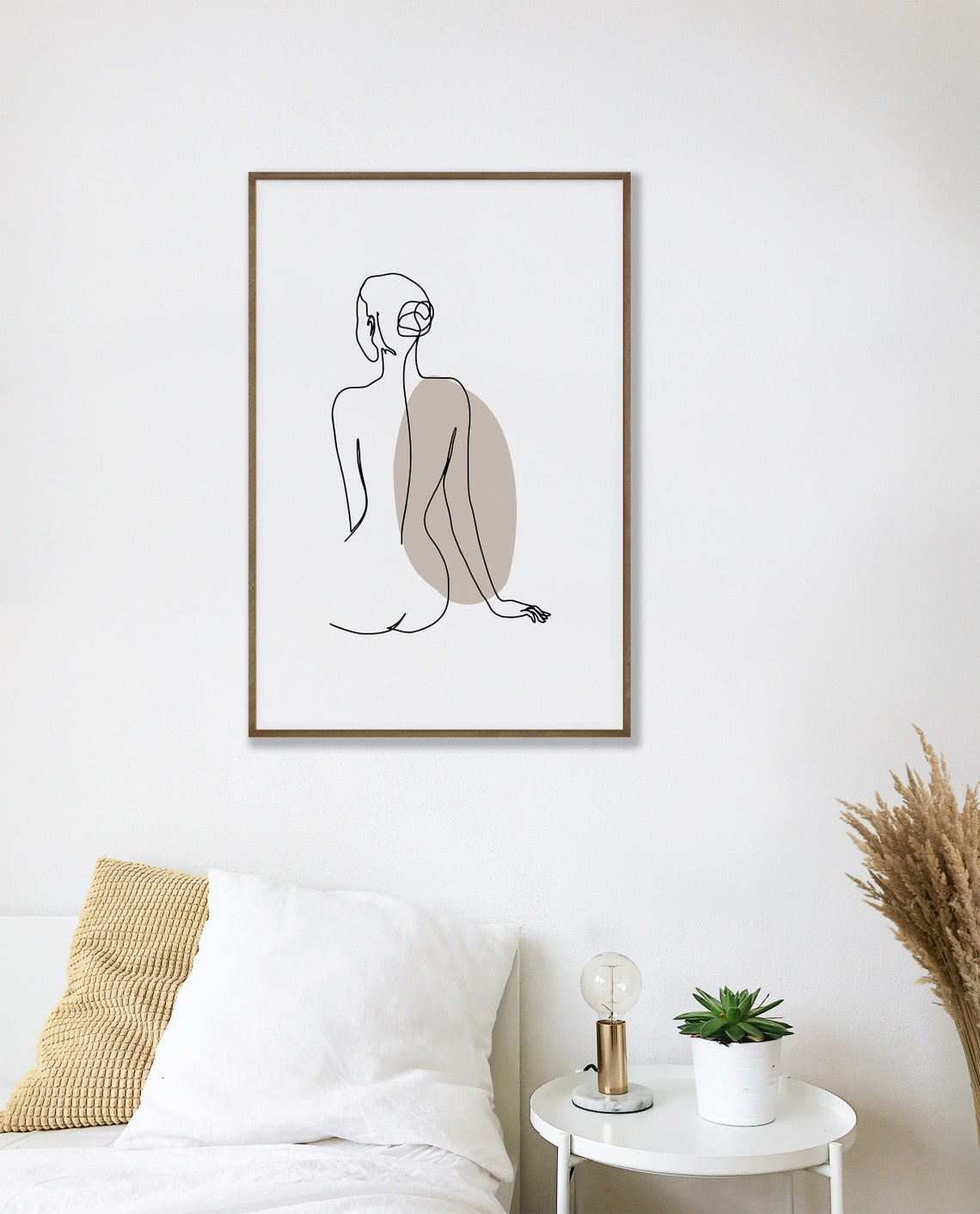 Set of 3 Female Form Digital Line Art Prints // Female Figure - Etsy