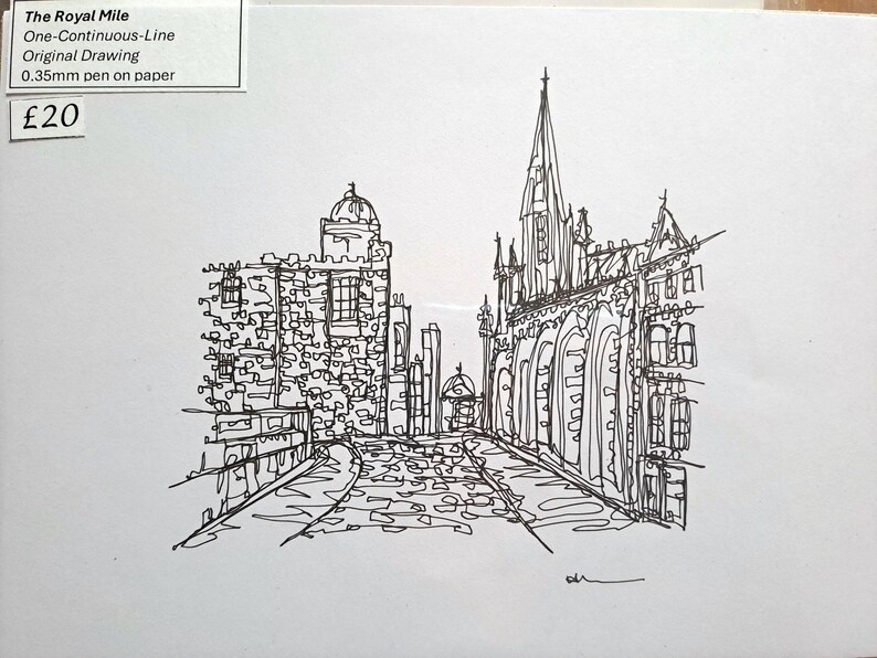 The Royal Mile, Edinburgh - Etsy