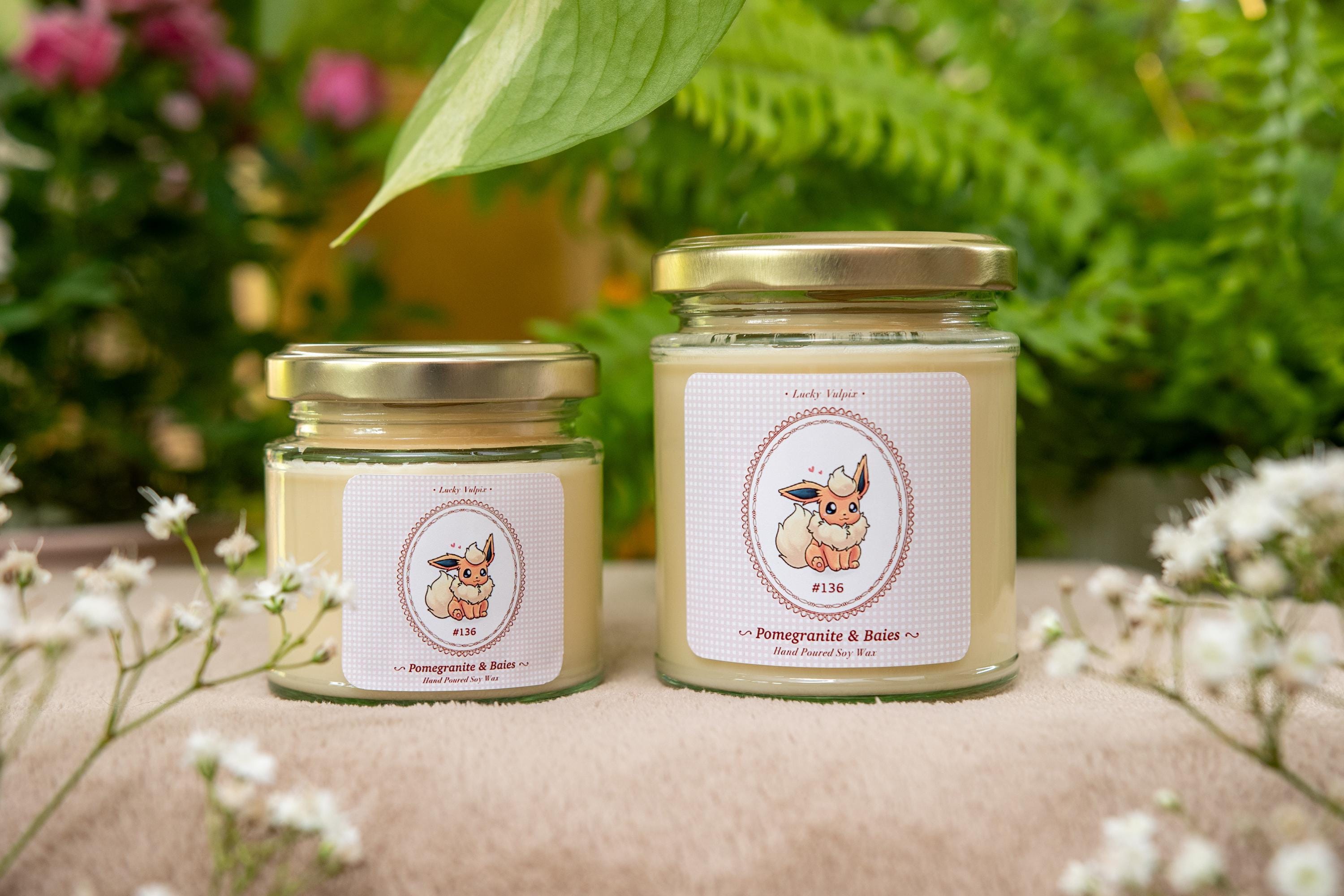 Eevee and Eeveelution Picnic Pokemon Inspired Soy Wax Vegan Hand Poured ...