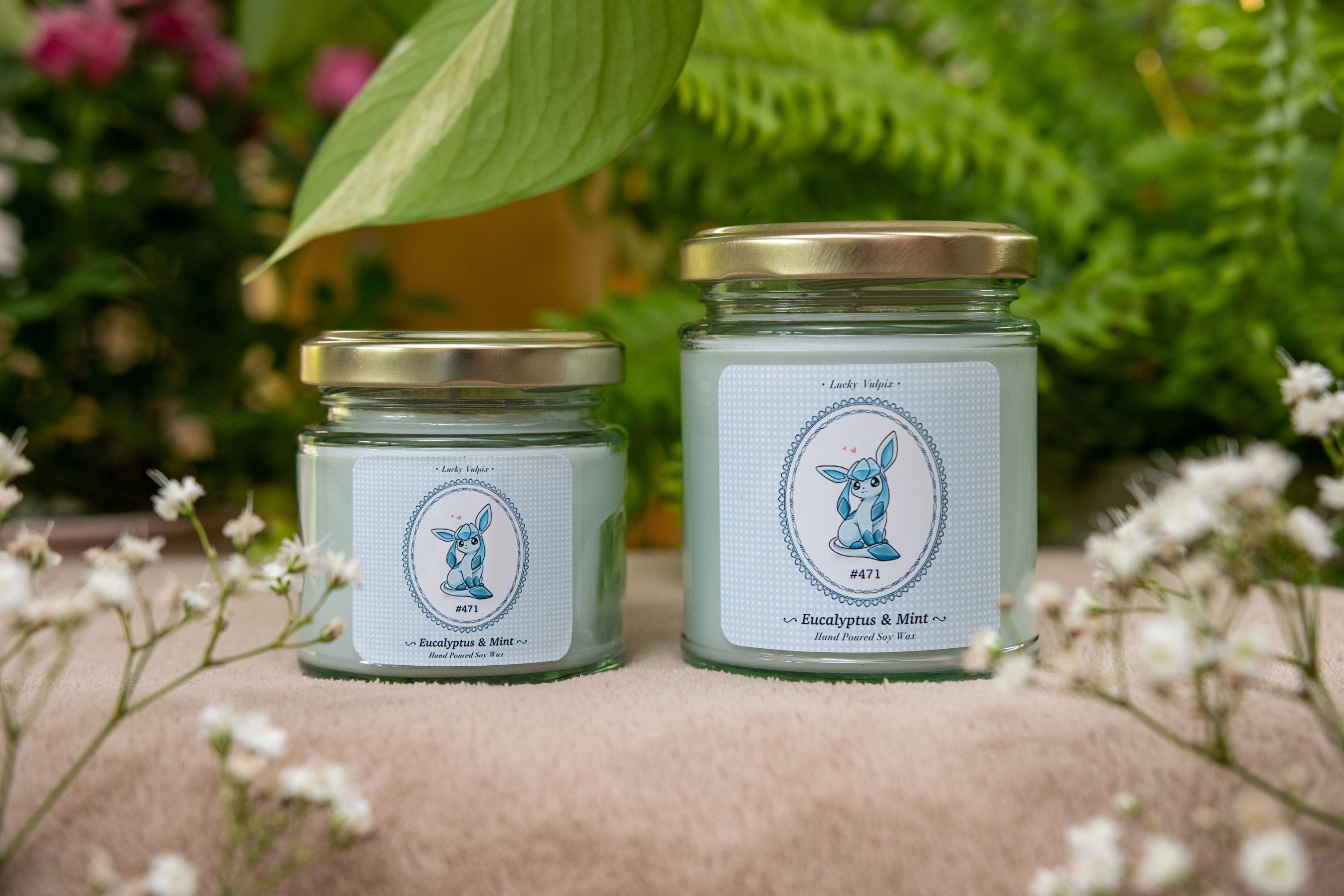 Eevee and Eeveelution Picnic Pokemon Inspired Soy Wax Vegan Hand Poured ...