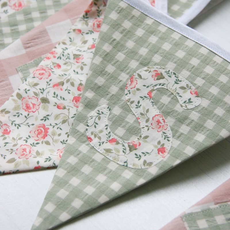 Sage Name Banner - Etsy