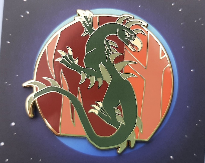 Hork-bajir Animorphs Inspired Enamel Pin Green Alien - Etsy