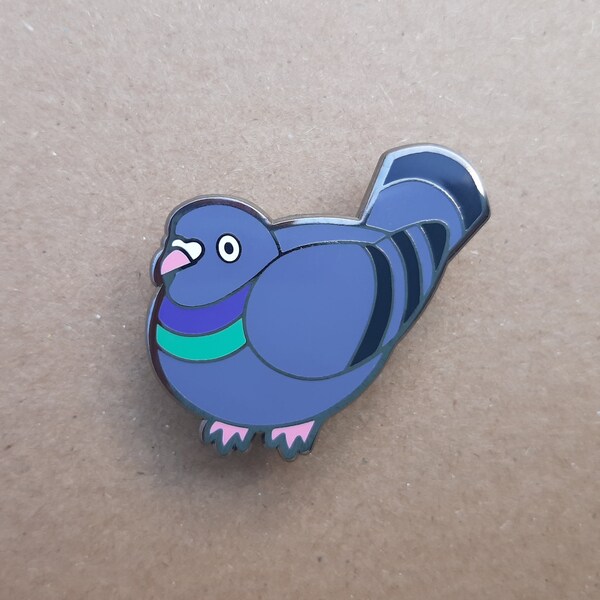 Pigeon Pin - Etsy