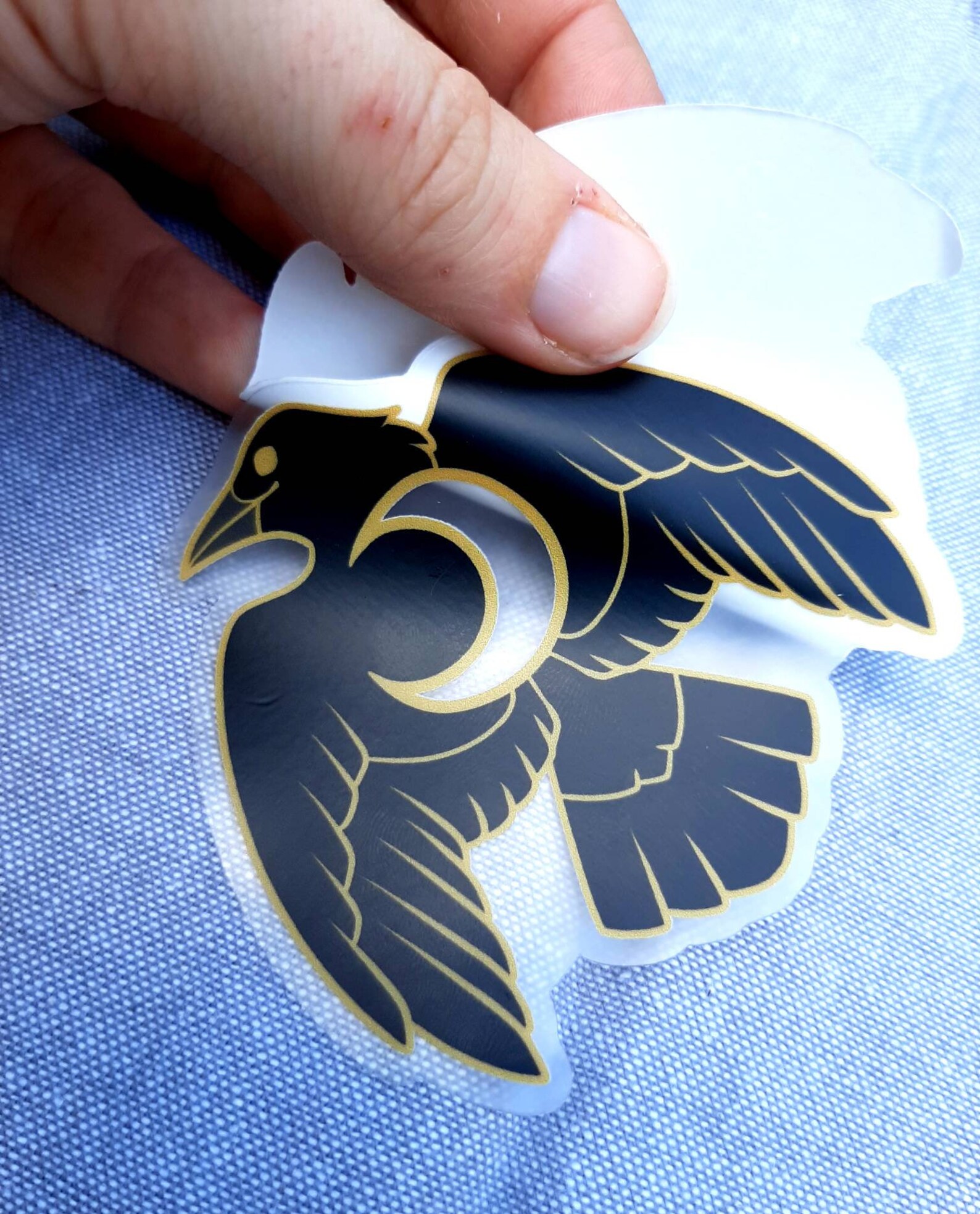 Crow & Raven Stickers Black Variants - Etsy