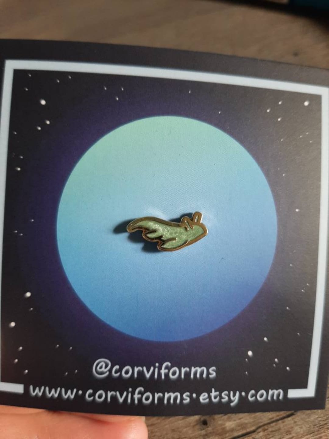 Yeerk Slug Micro-pin Hard Enamel Pin Swirled Green - Etsy