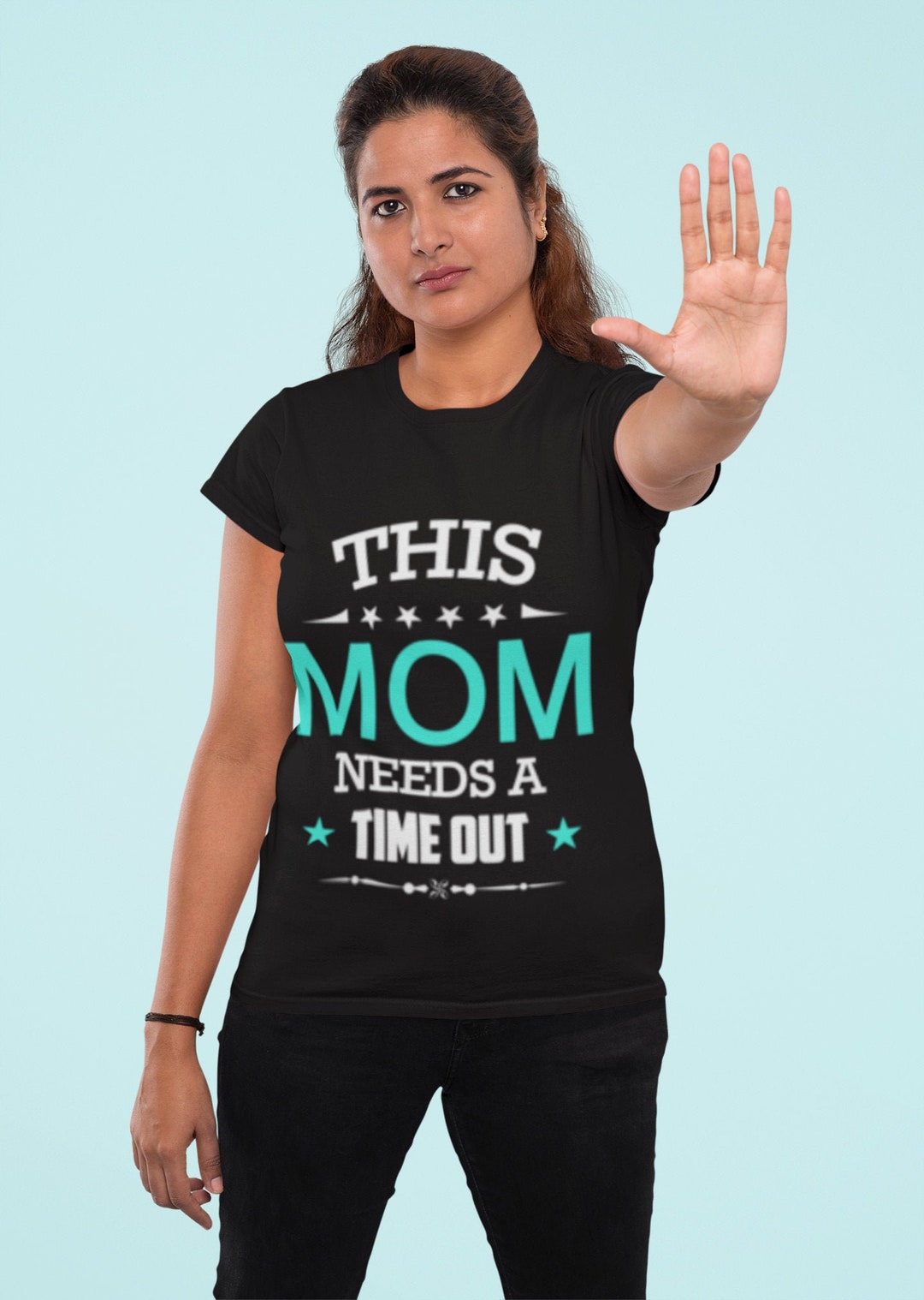This Mom Needs a Timeout Short-sleeve T-shirt - Etsy