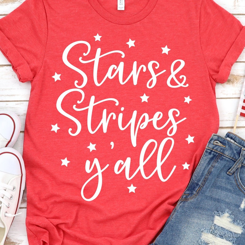Stars and Stripes Y'all - Etsy