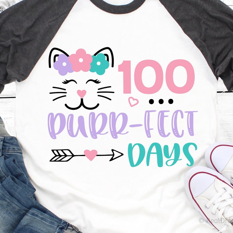 100th Day Svg - Etsy