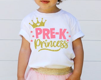 Pre-k Princess Svg, Pre-k Svg, Girl Pre-k Svg, Back to School Svg ...