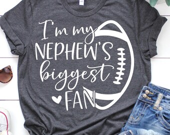 That's My Nephew Svg, Aunt Football Svg, Funny Football Svg, Football ...
