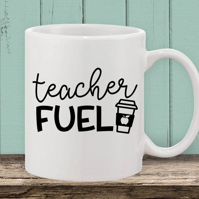 Teacher Coffee Svg - Etsy