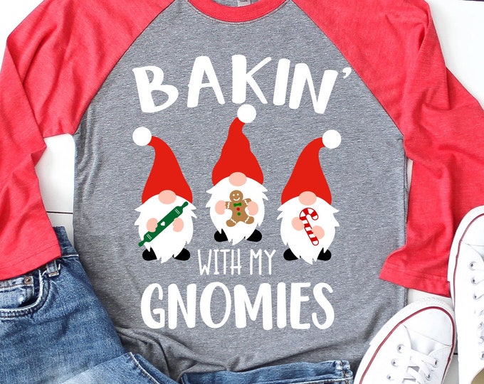 Baking With My Gnomies Svg Christmas Gnomes Svg Kids Svg | Etsy