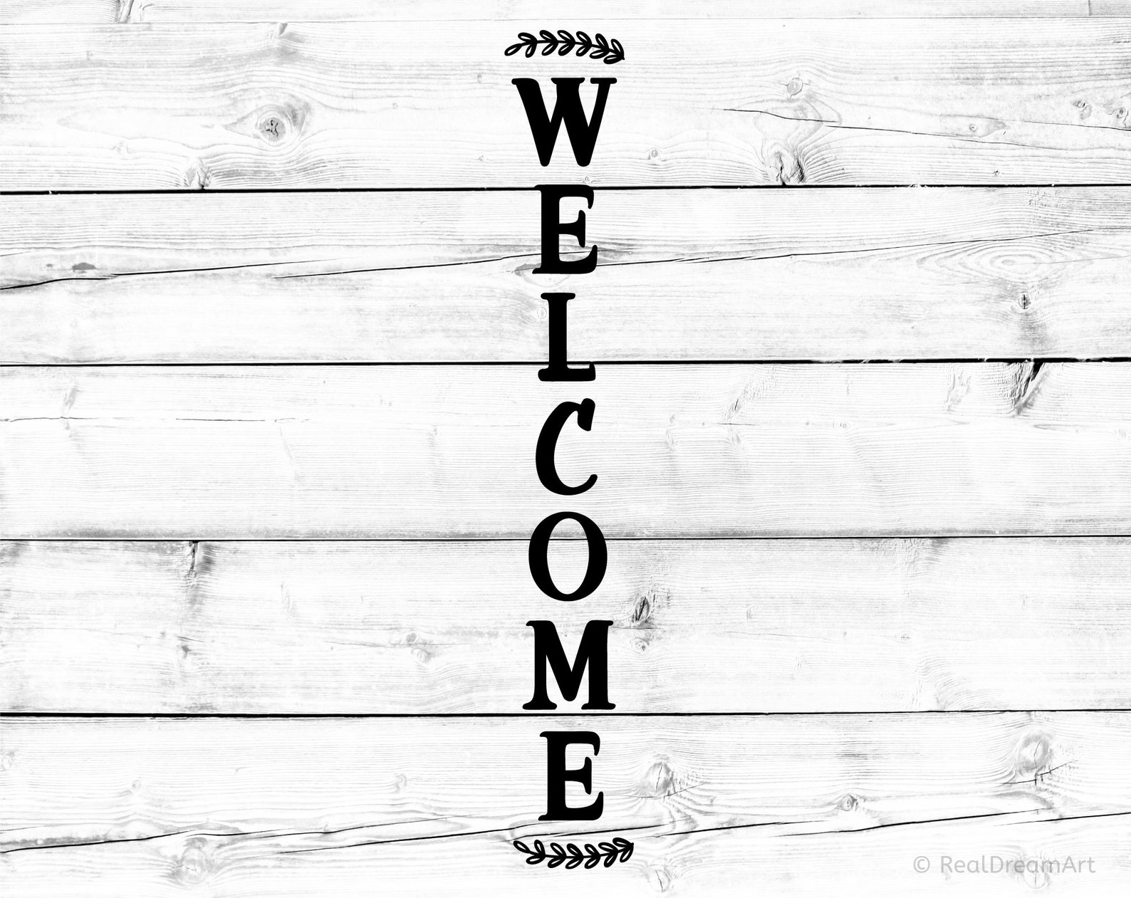 Welcome Svg Vertical Welcome Sign Svg Porch Sign Svg | Etsy