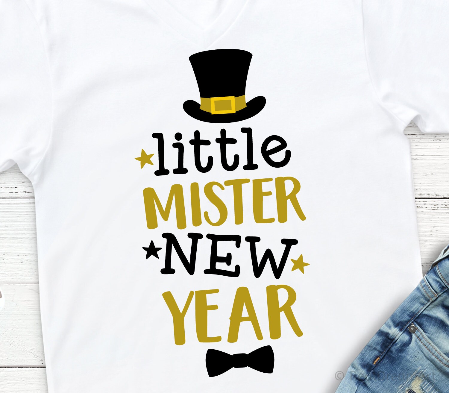 Little Mister New Year Svg Boy New Years Svg Kids New Year | Etsy