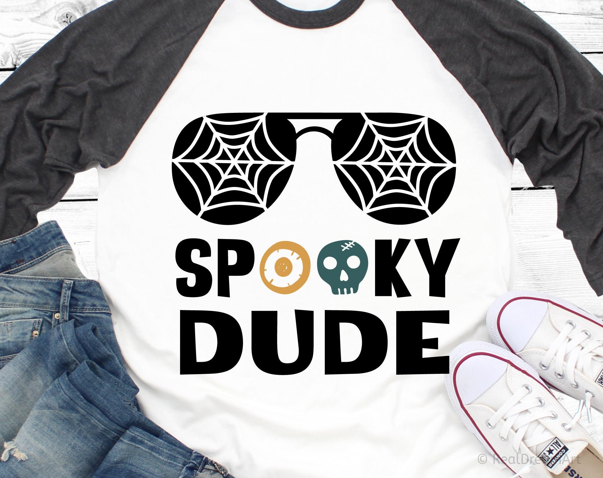 Boy Halloween Svg Spooky Dude Svg Too Cute to Spook Png Funny Halloween ...