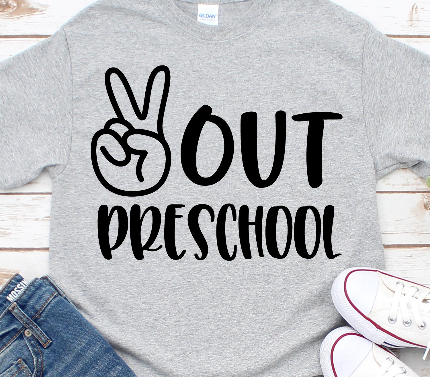 Peace Out Preschool Svg, Last Day of School, End of Preschool, Pre-k ...