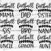 Football Svg Bundle Football Mom Svg Football Sister Svg - Etsy