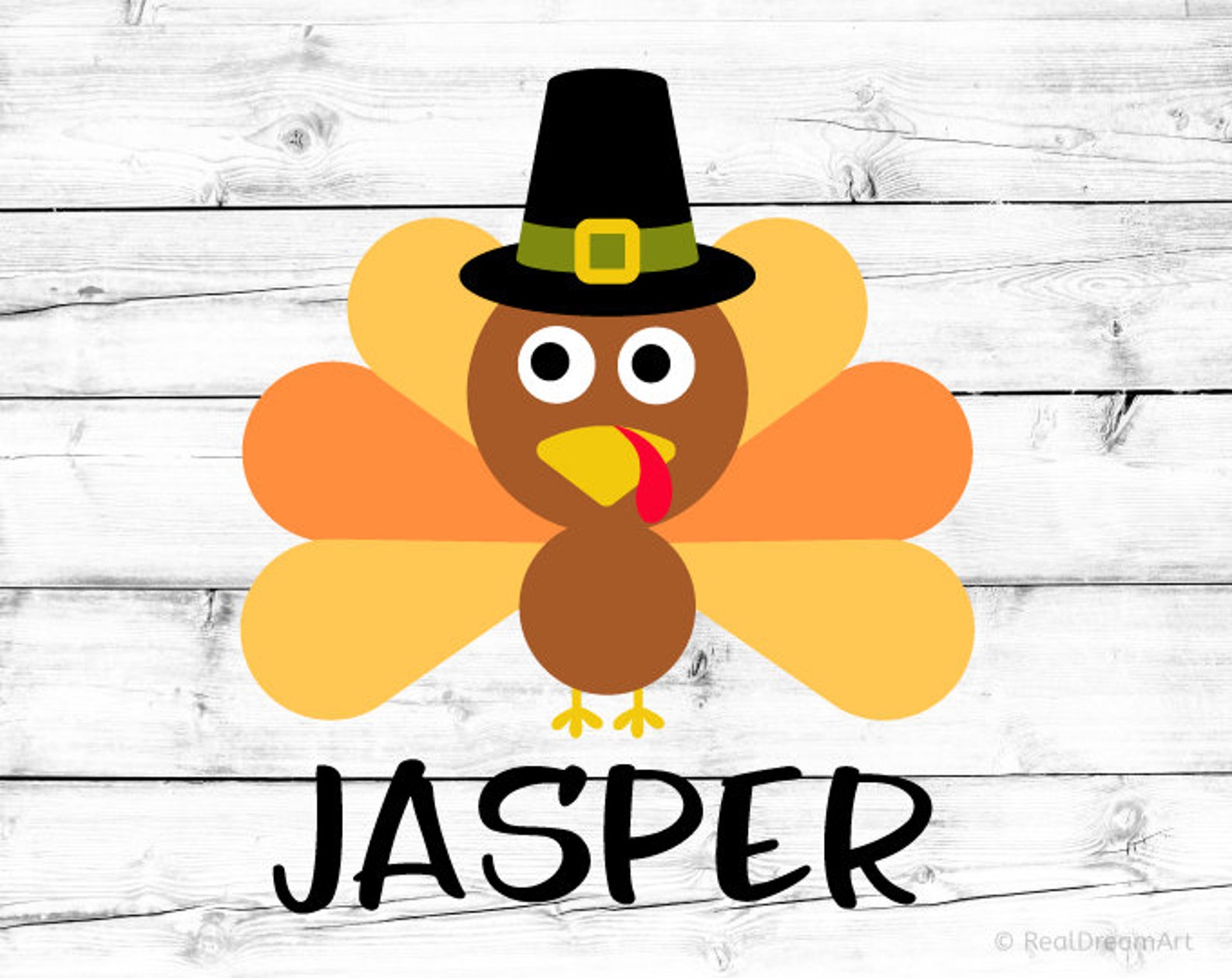 Boy Thanksgiving Svg Turkey Monogram Svg Boy Turkey With Hat | Etsy