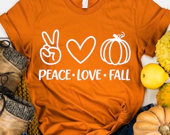 Peace Love Fall - Etsy