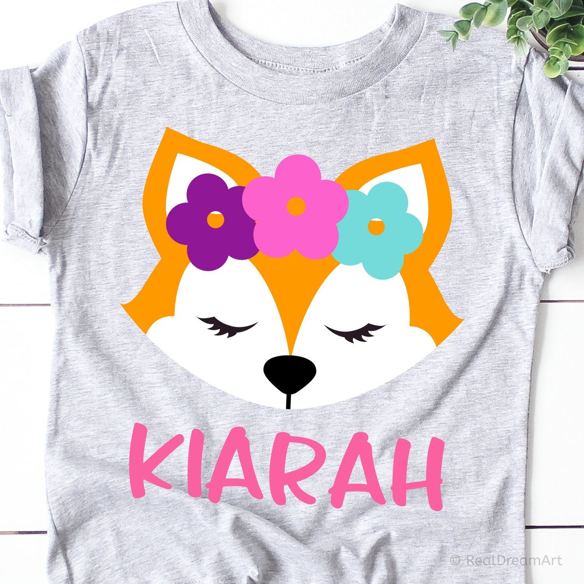 Girl Fox Svg Fox Face Svg Cute Fox Monogram Svg Fox | Etsy