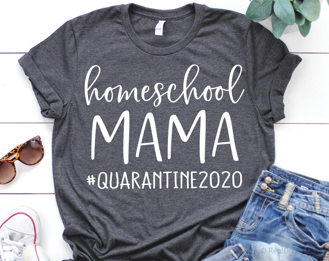 Home School Mama Svg, Quarantine 2020 Svg, Stay at Home Mom Svg, Funny ...