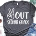 Peace Out 2nd Grade Svg, Last Day of School Svg, Boy Second Grade ...