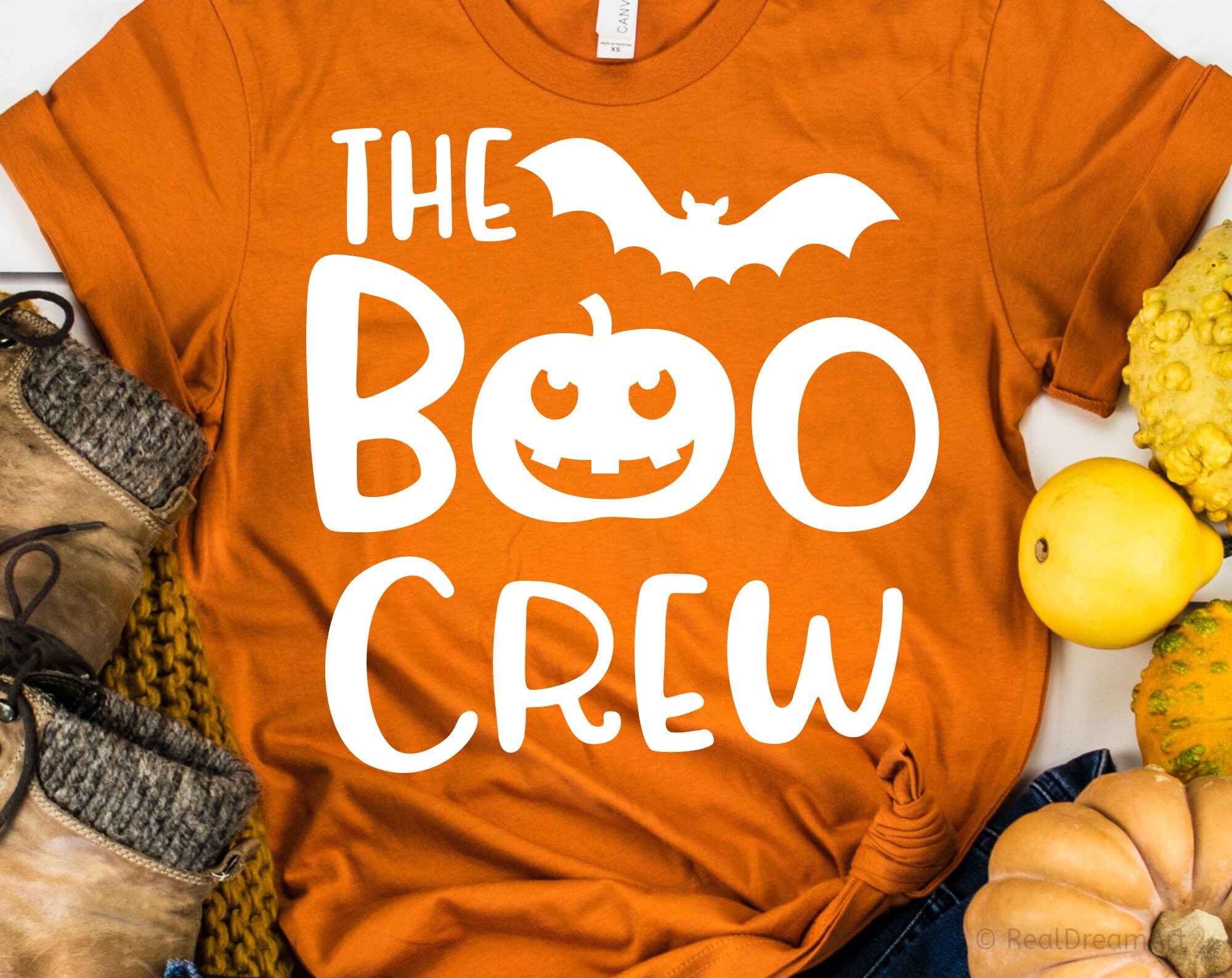 Boo Crew Svg Kids Halloween Svg Trick or Treat Svg Boo | Etsy