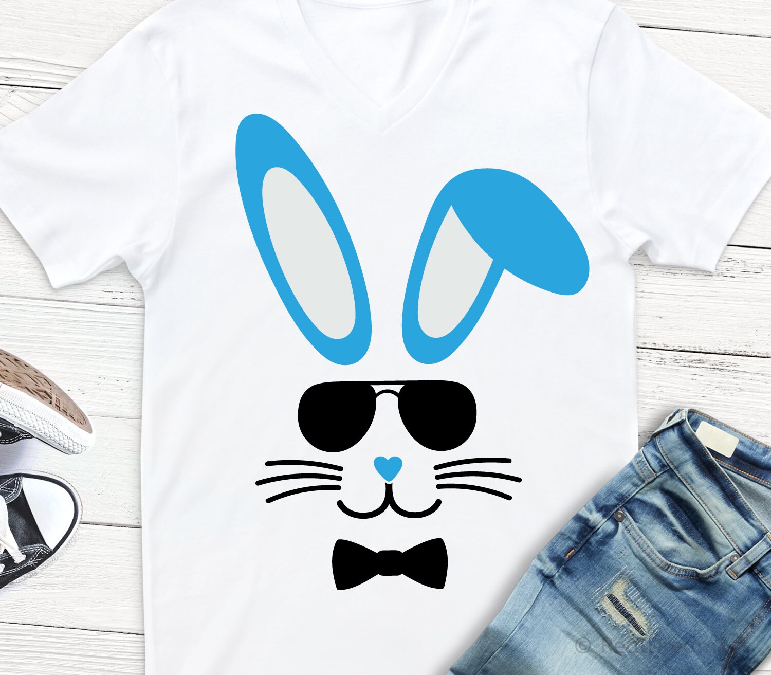 Easter Bunny Svg, Boys Easter Svg, Cute Bunny Face Svg, Boy Bunny Svg ...