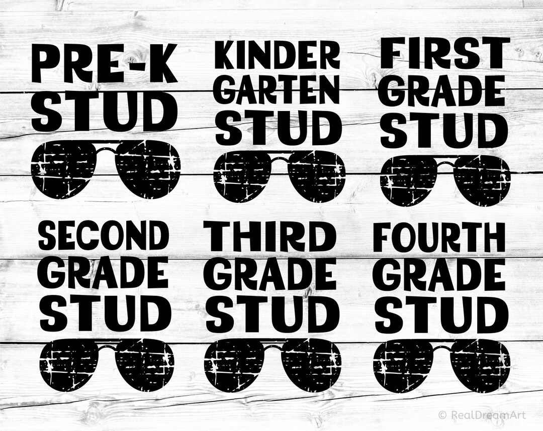 Back to School Svg Bundle, Boy First Day of School Svg, Pre-k Stud ...